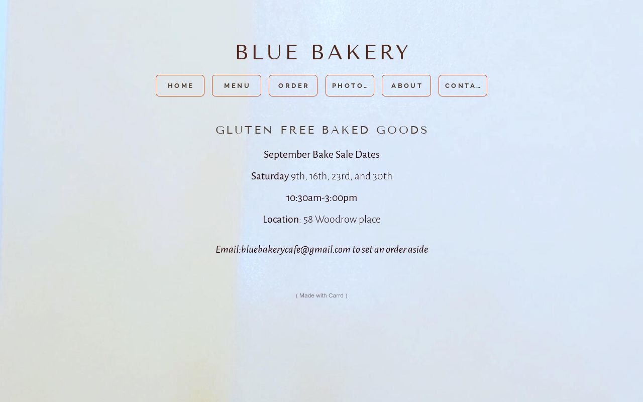 Blue Bakery